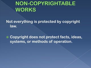 copyright act with case study | PPTX