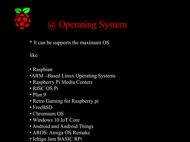 Raspberry pi ppt | PPTX
