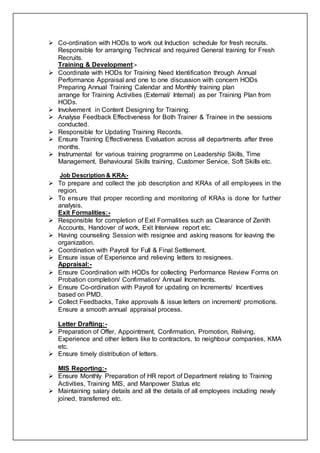 Pawan hr cv | DOCX