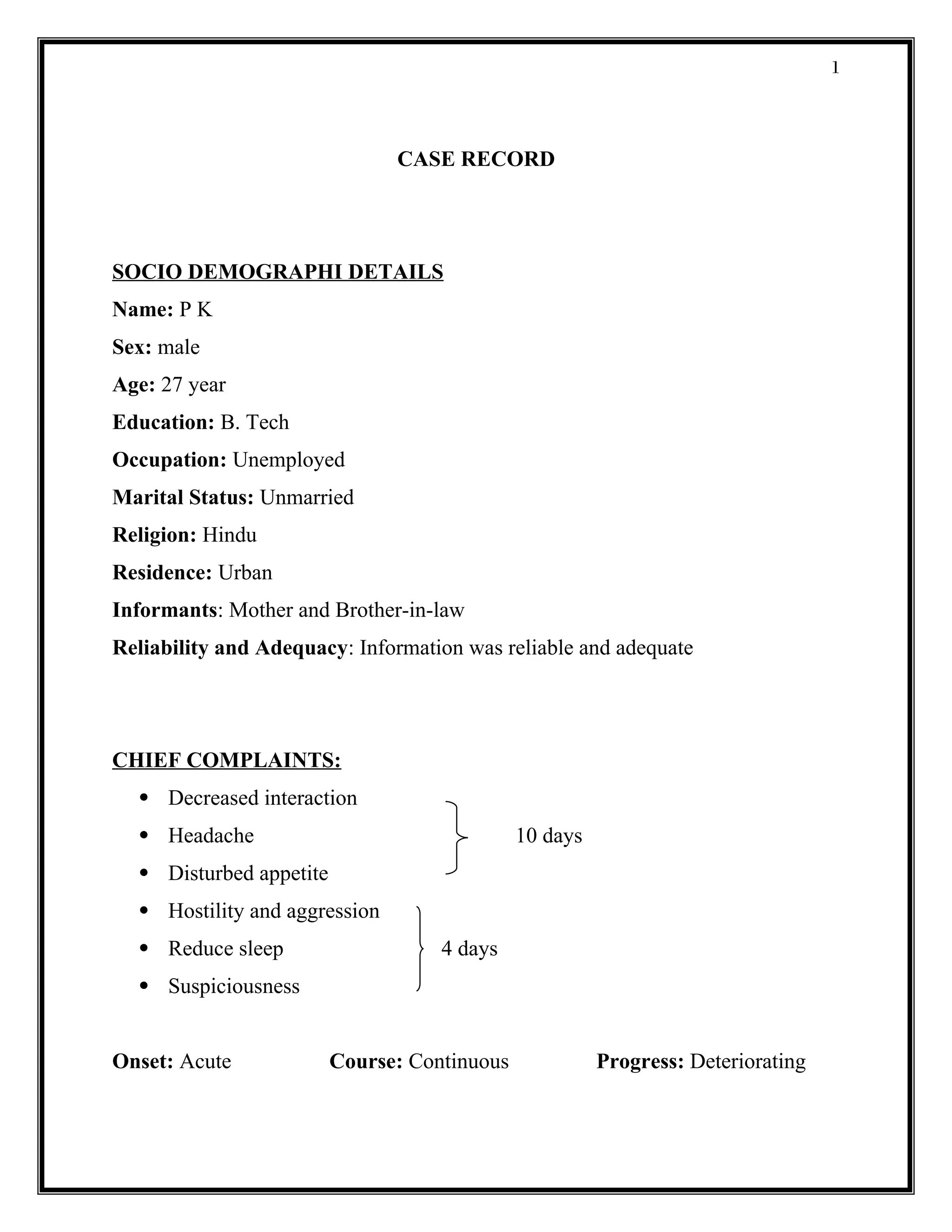 pawan kumar.doc case histroy with mse... | DOC