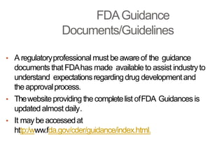 Industry and fda liaison | PPTX