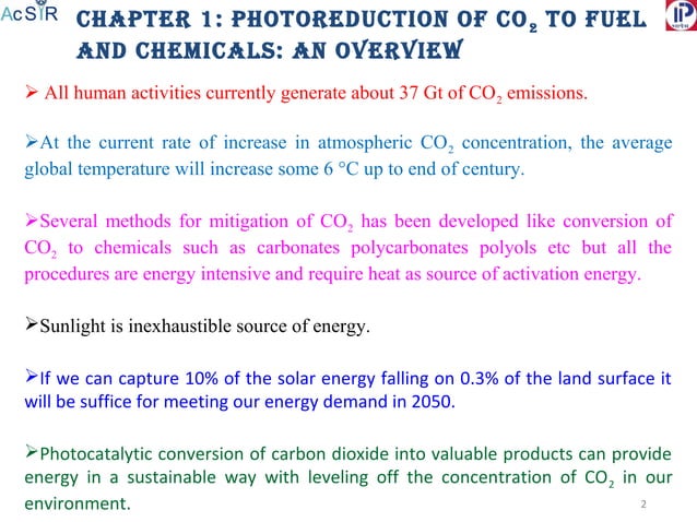 Pawan CO2 REDUCTION PPT | PPT