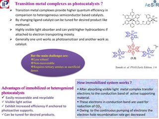 Development of novel catalytic systems for photoreduction of CO2 to ...