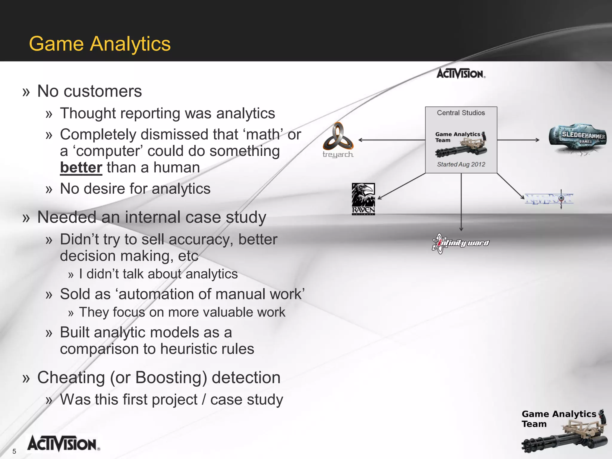 Cheating Detection in Call of Duty | PDF | Databases | Computer Software and Applications
