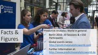 Predictive Analytics World Manufacturing Düsseldorf 2017 - EN | PPTX ...
