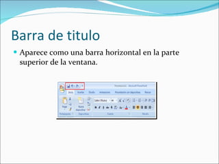 elementos de la interfaces graficas de usuario | PPT