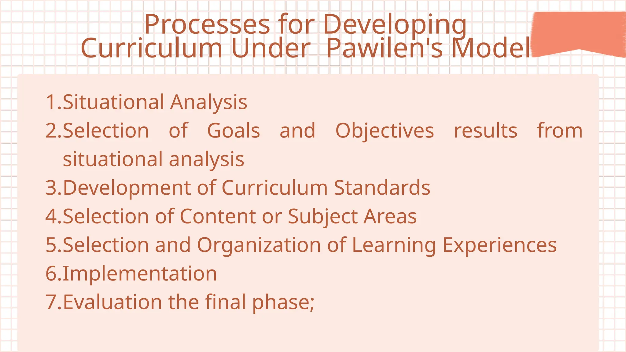 Pawilen's Curriculum Development Model.. | PPTX