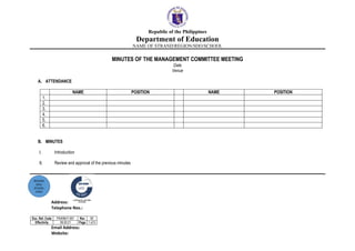 PAWIM-F-001 Minutes of the Meeting Template.docx
