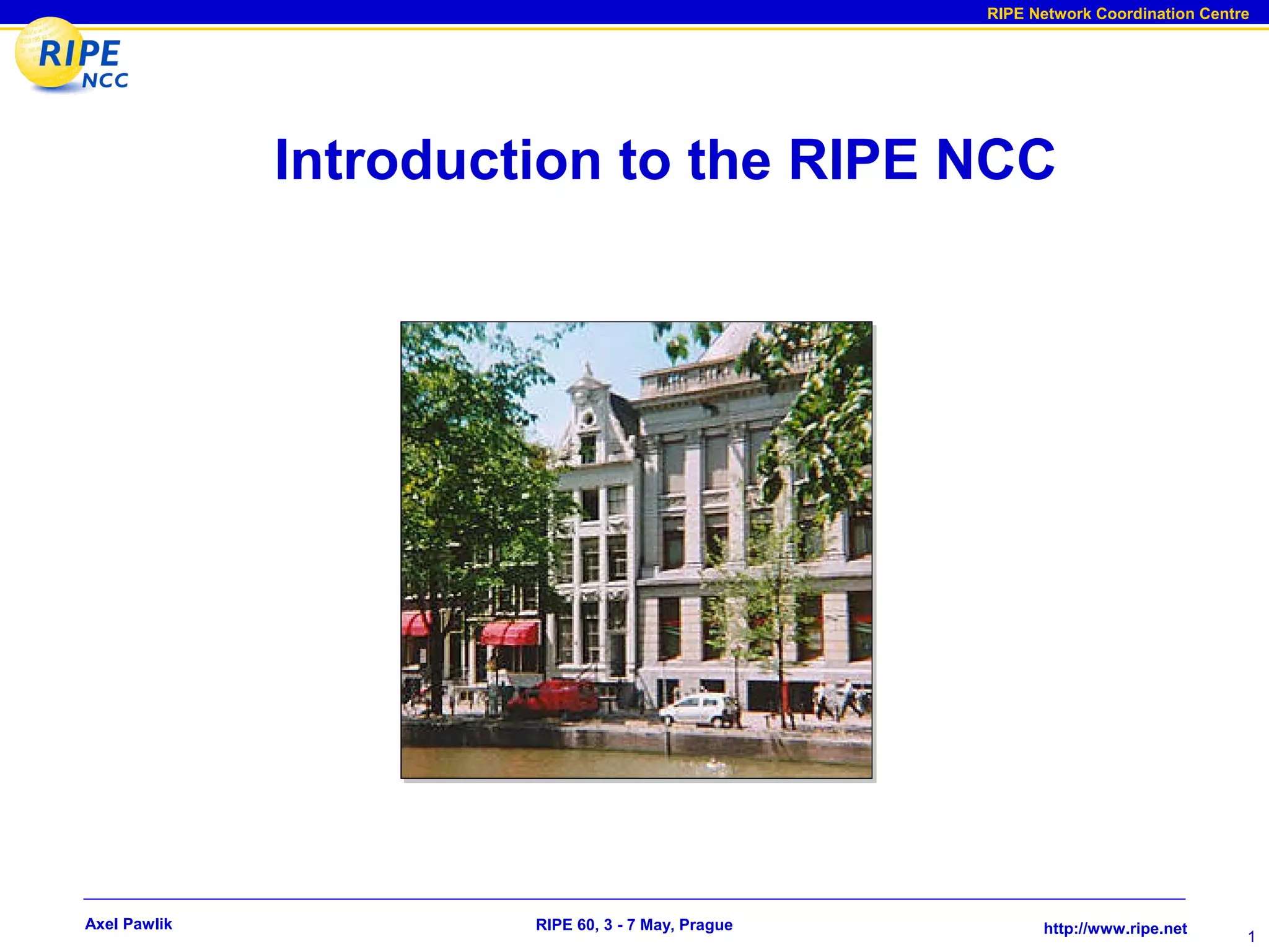 About the RIPE NCC | PPT