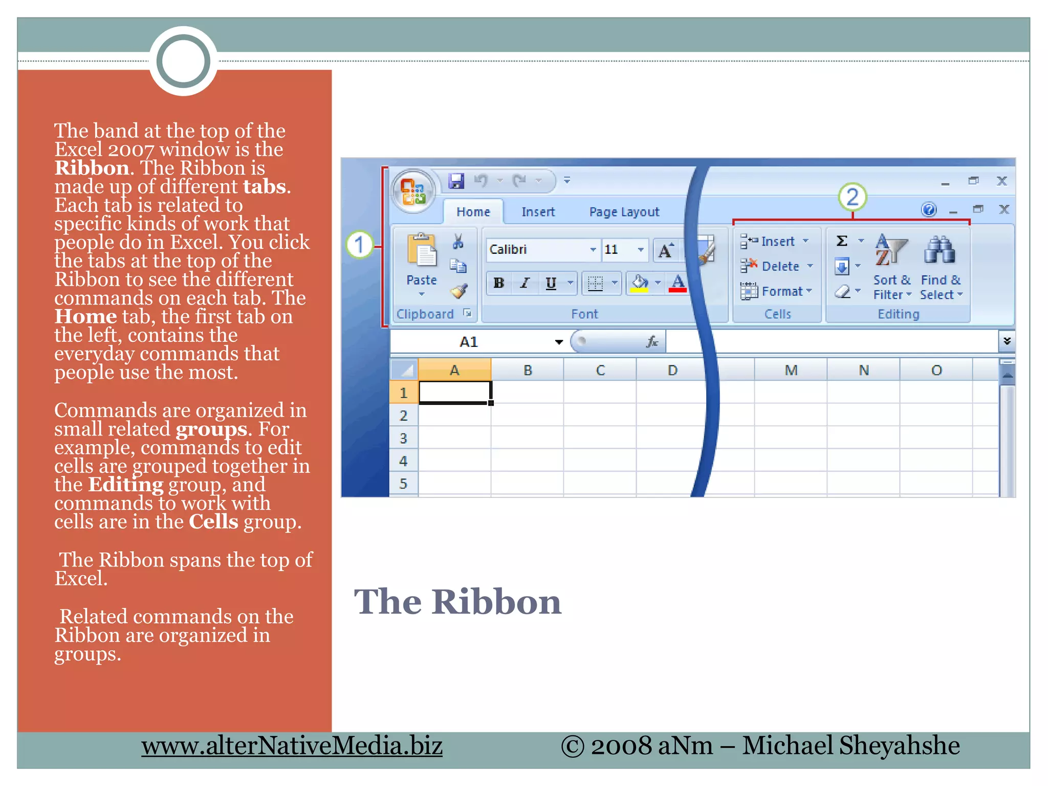 MS Excel Training 01 | PPT