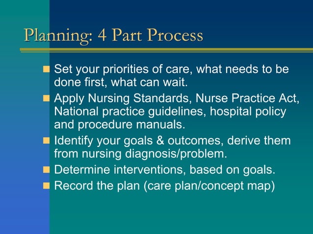 powerpoint of nursing planning & intervention.ppt