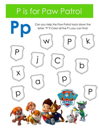 Paw Patrol Storytime at Home | PDF