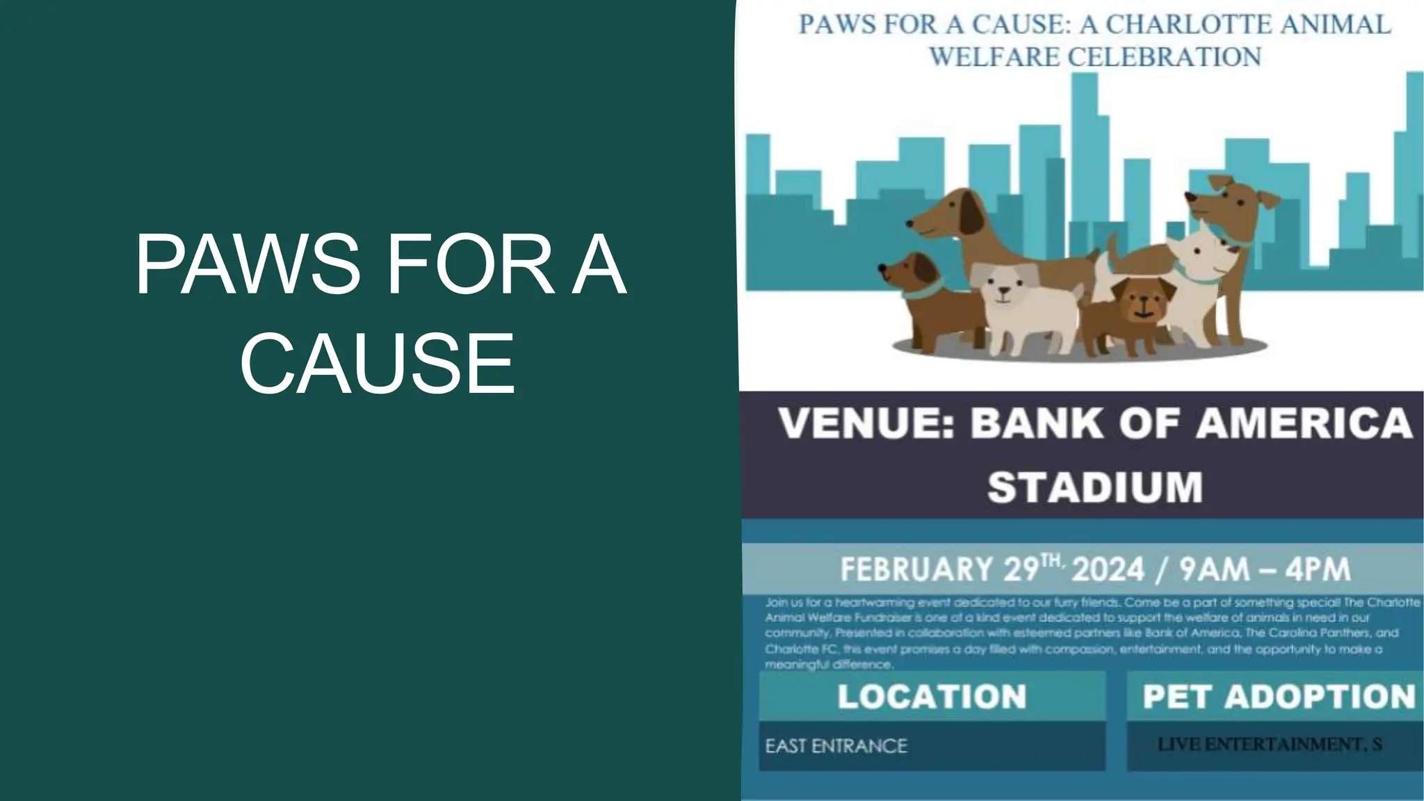 Paws for a Cause PowerPoint by Carlos Hernandez | PPT