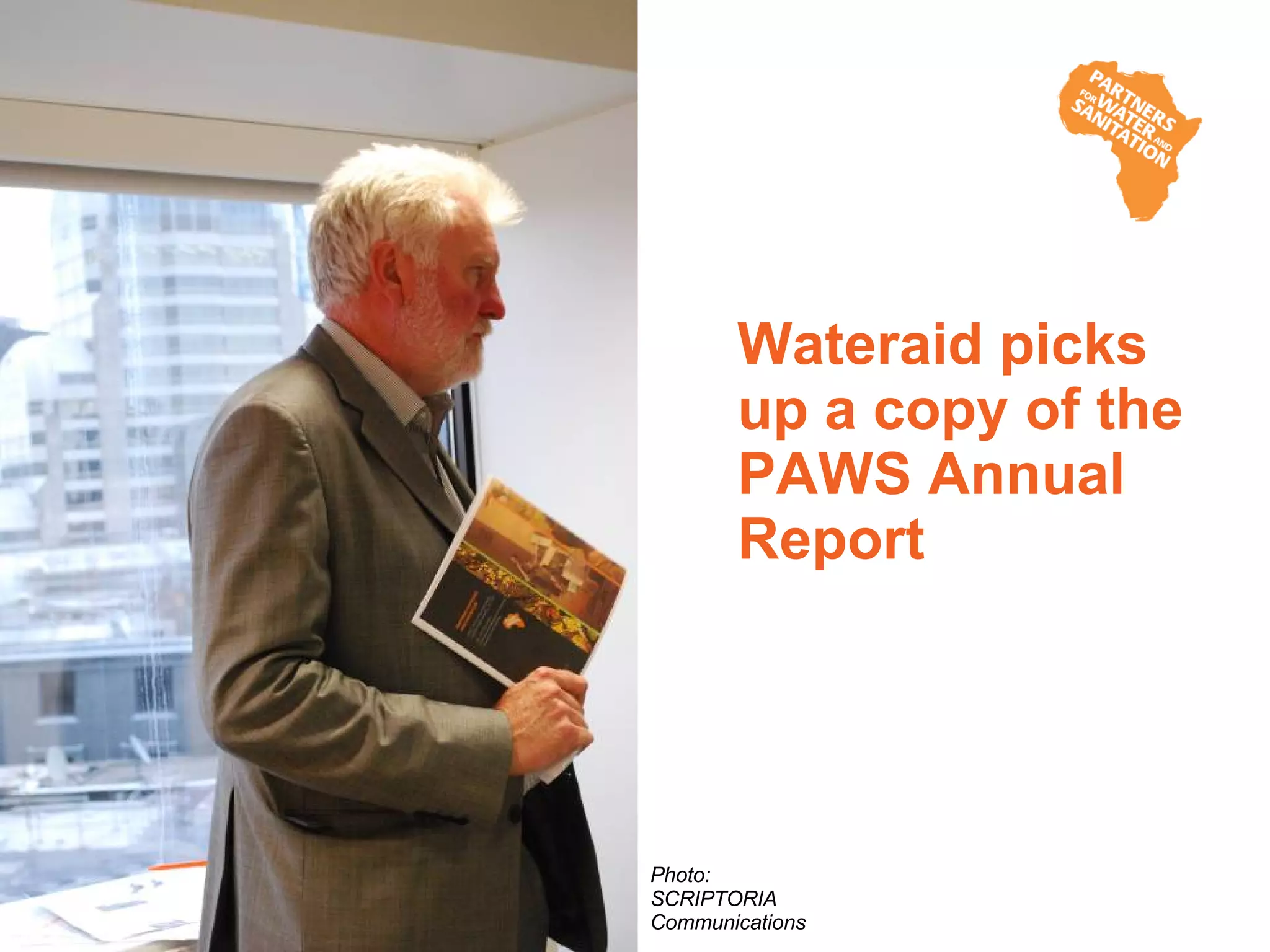 Partners for Water and Sanitation Reception | PPT