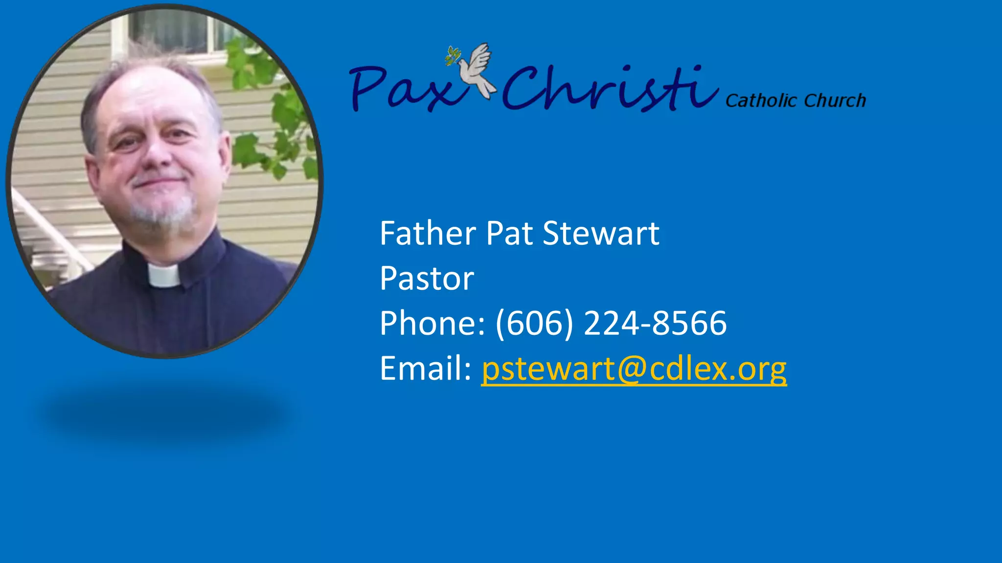 Pax Christi Staff