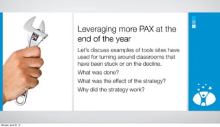 PAX GBG Tune Up Webinar | PDF