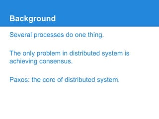 Paxos building-reliable-system | PPT