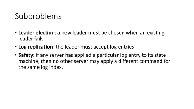 Paxos and Raft Distributed Consensus Algorithm | PDF