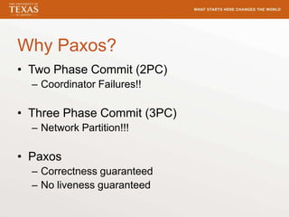 Basic Paxos Implementation in Orc | PPTX