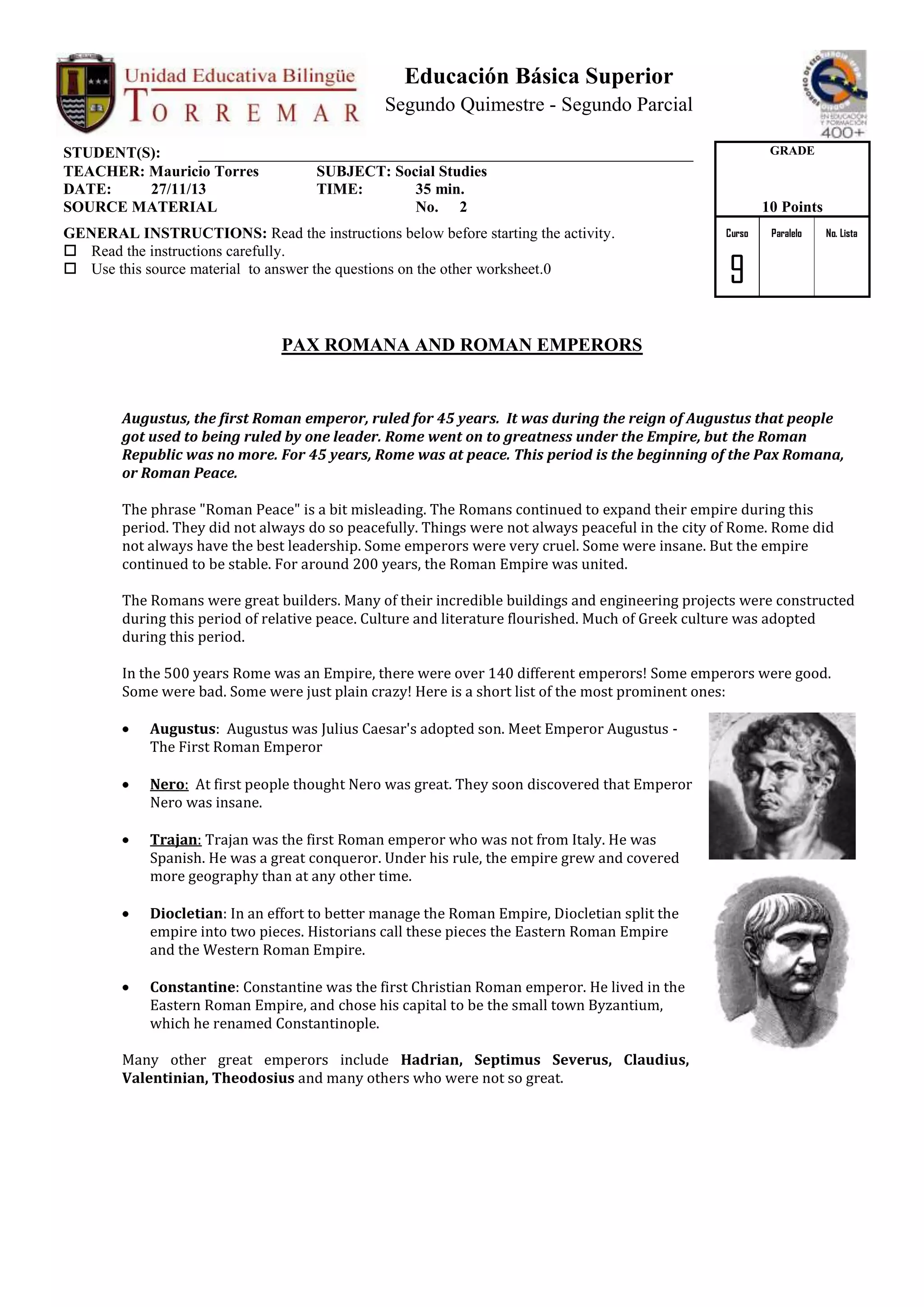 Pax Romana source | DOCX