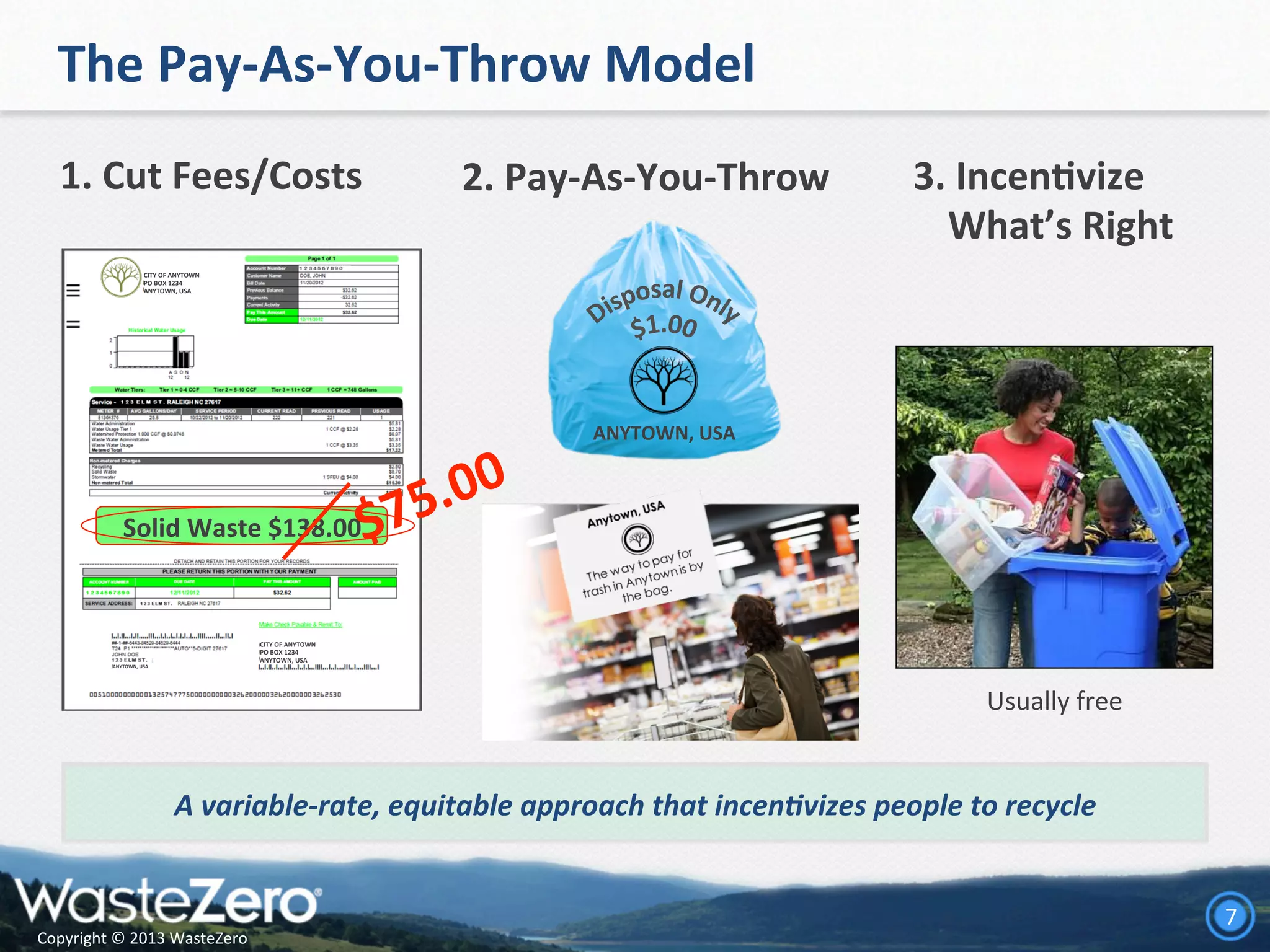 Pay-As-You-Throw and Solid Waste Finance | PDF