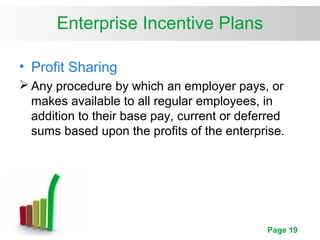 Pay for- performance: Incentive Rewards | PPT