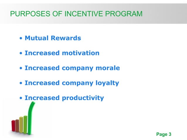 Pay for- performance: Incentive Rewards | PPT