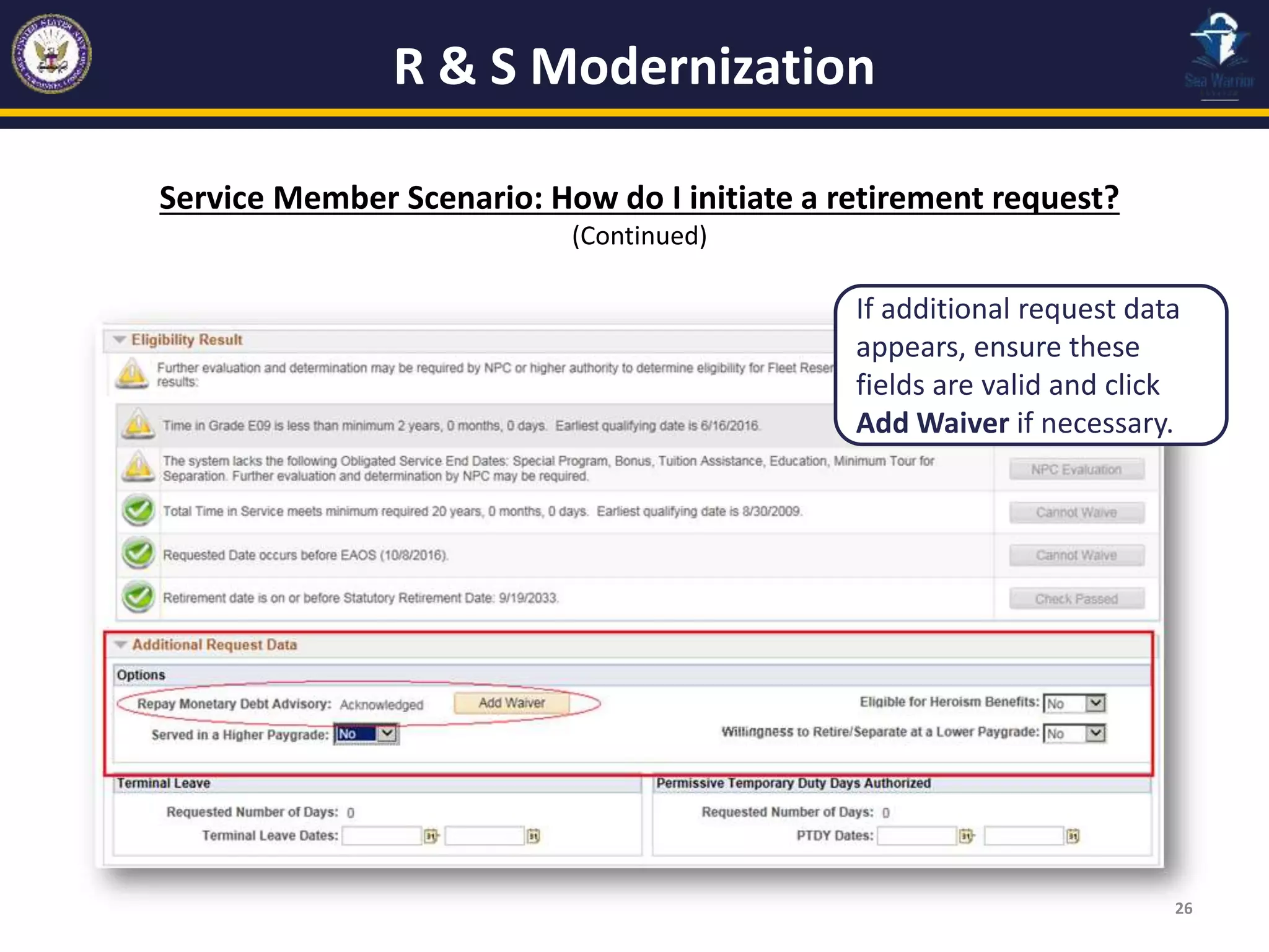 (NSIPS) RETIREMENT AND SEPARATION - PERS 2 | PPTX
