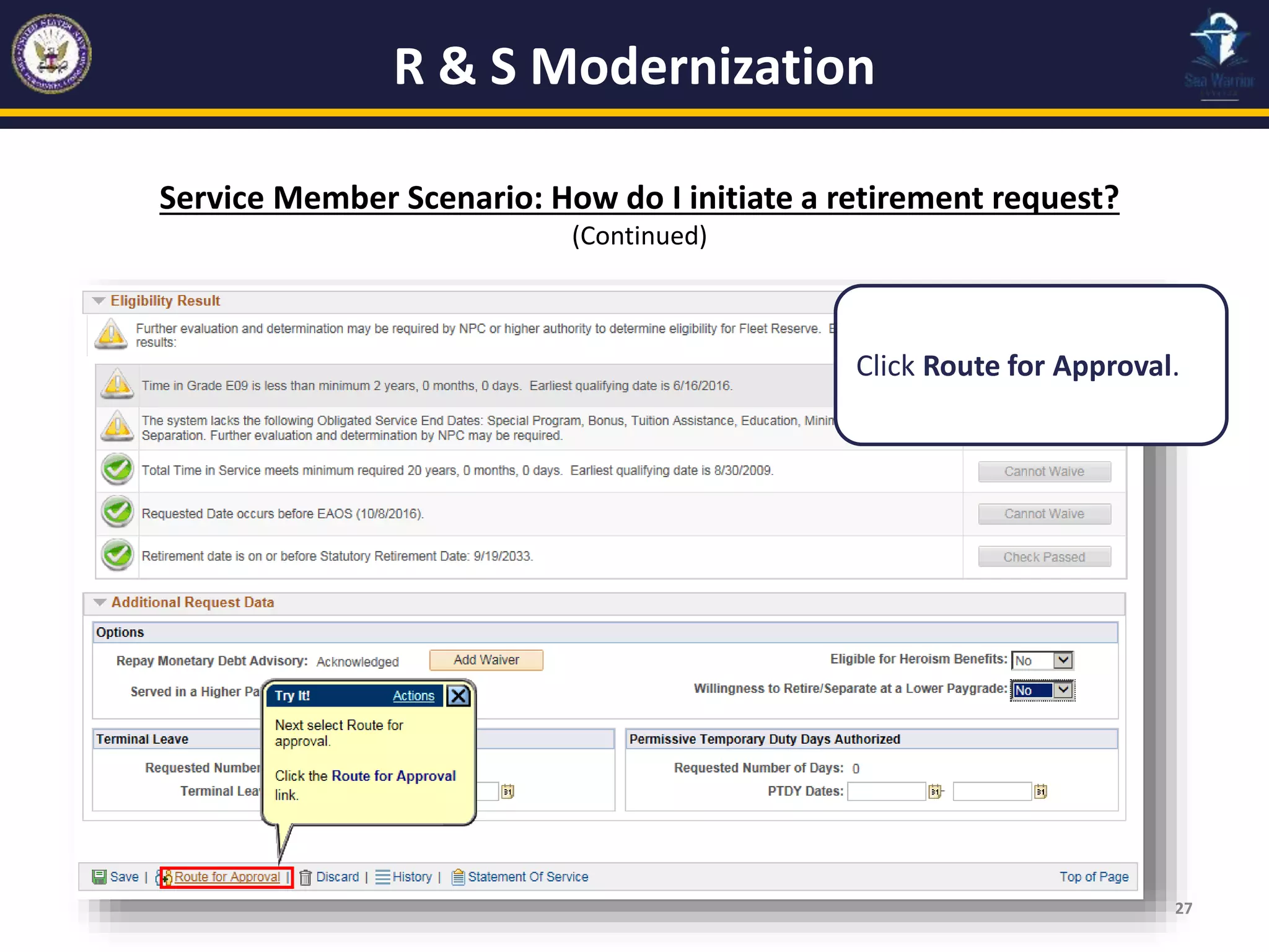 (NSIPS) RETIREMENT AND SEPARATION - PERS 2 | PPTX