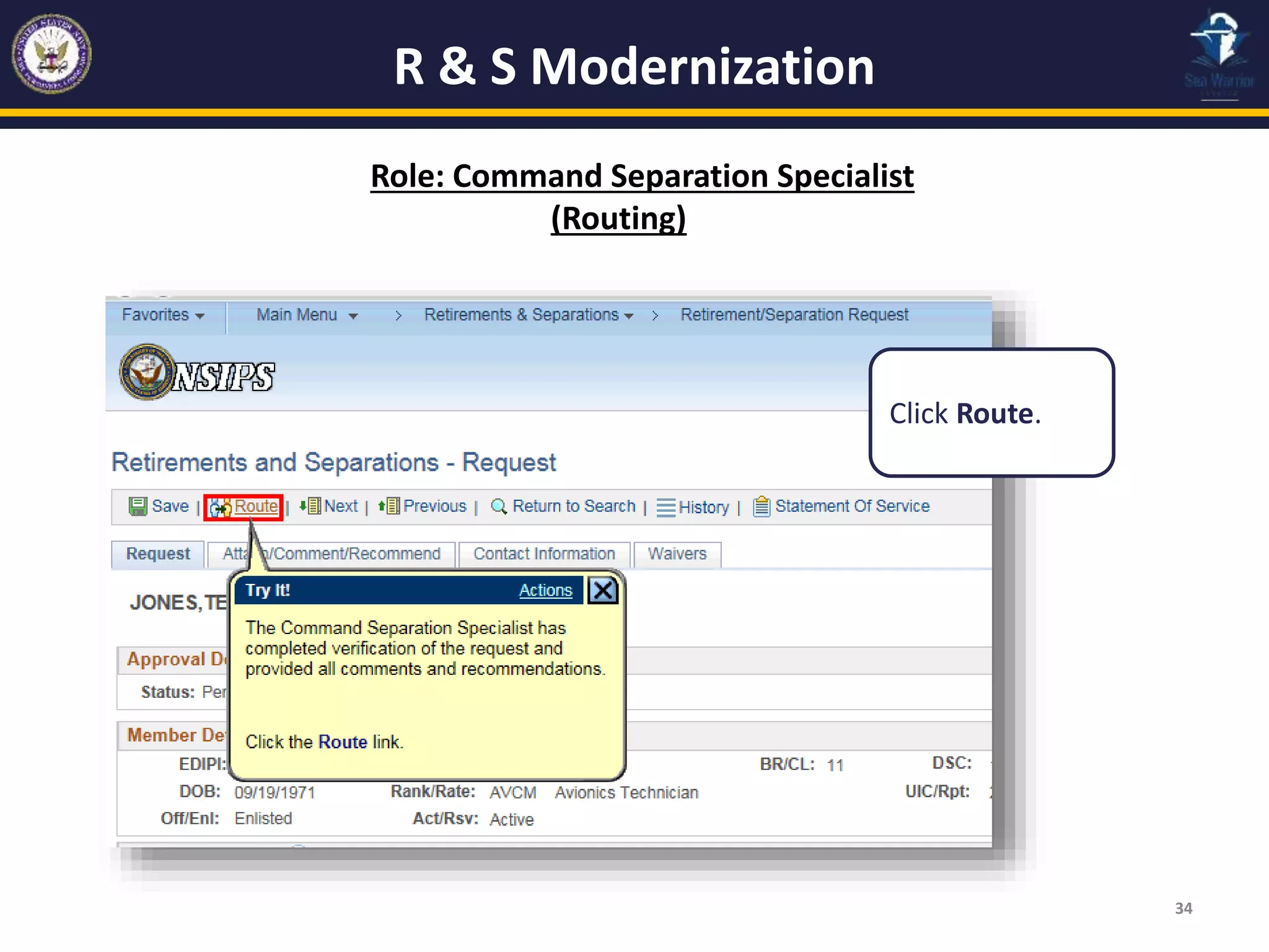 (NSIPS) RETIREMENT AND SEPARATION - PERS 2 | PPTX