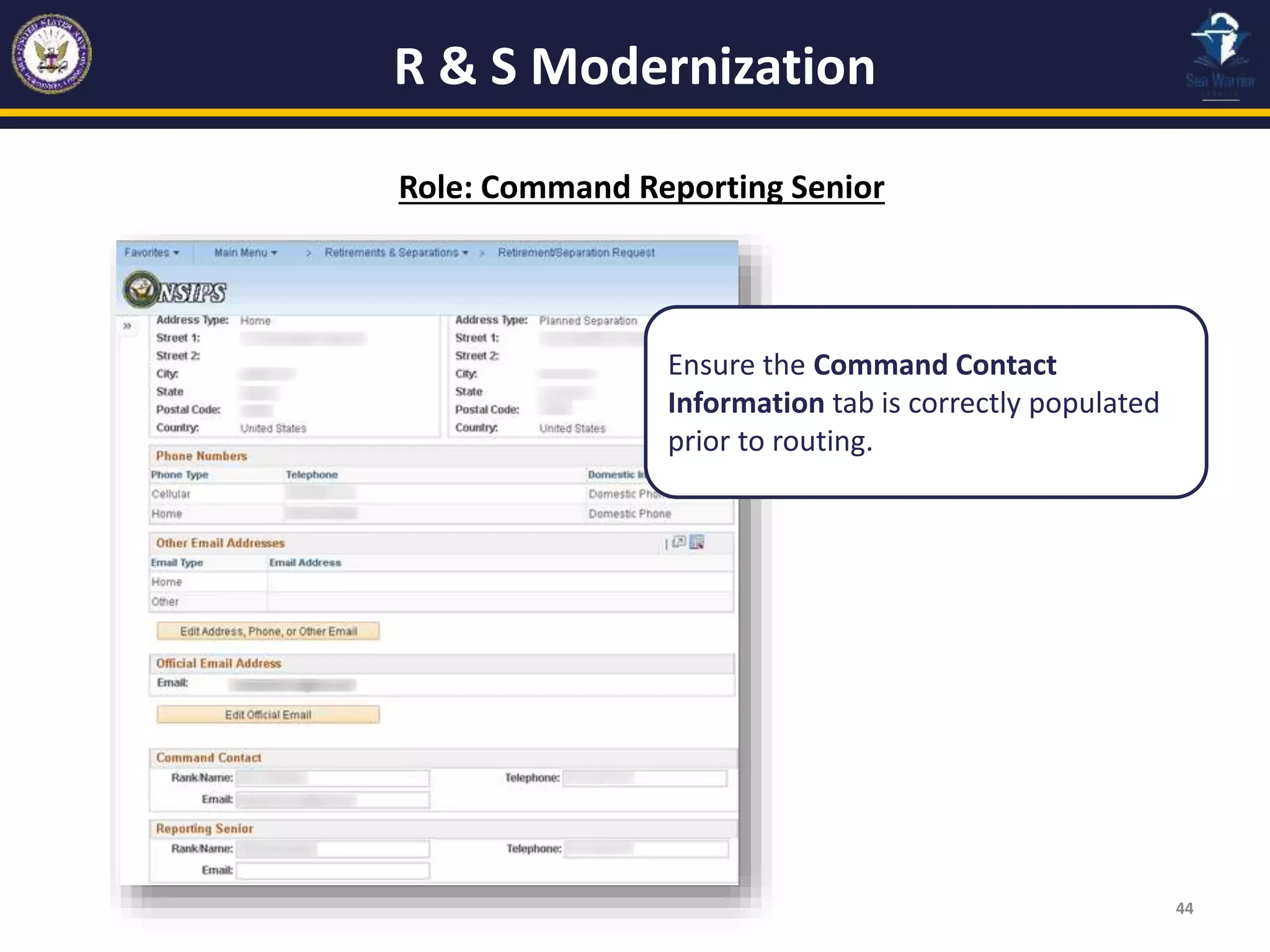 (NSIPS) RETIREMENT AND SEPARATION - PERS 2 | PPTX