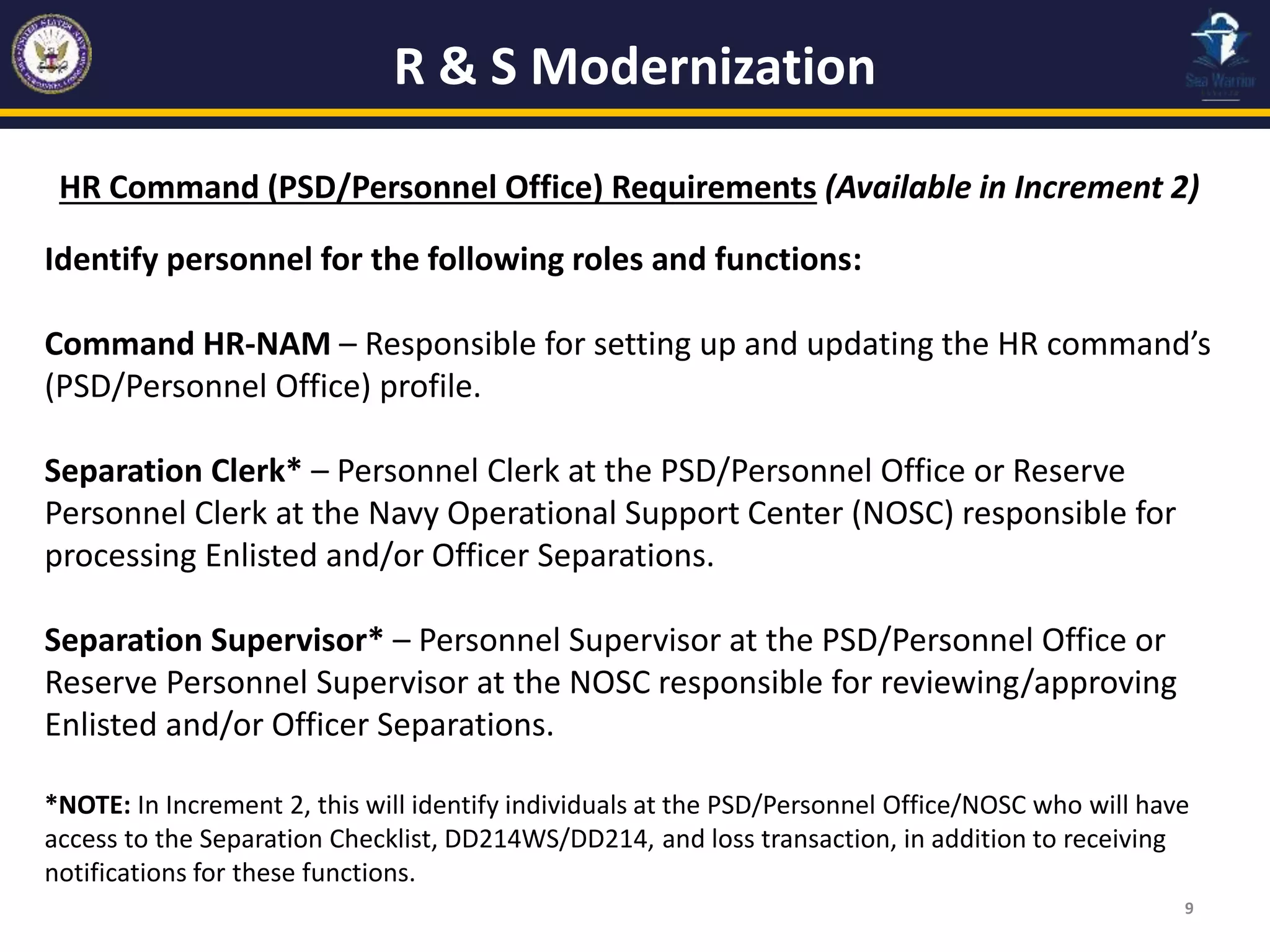 (NSIPS) RETIREMENT AND SEPARATION - PERS 2 | PPTX