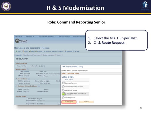 (NSIPS) RETIREMENT AND SEPARATION - PERS 2 | PPTX