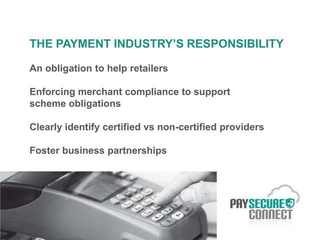 PaySecure Connect: Introduction to PCI-certified payment routing ...