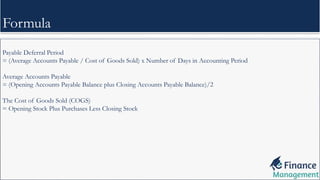 Payable Deferral Period | PPTX