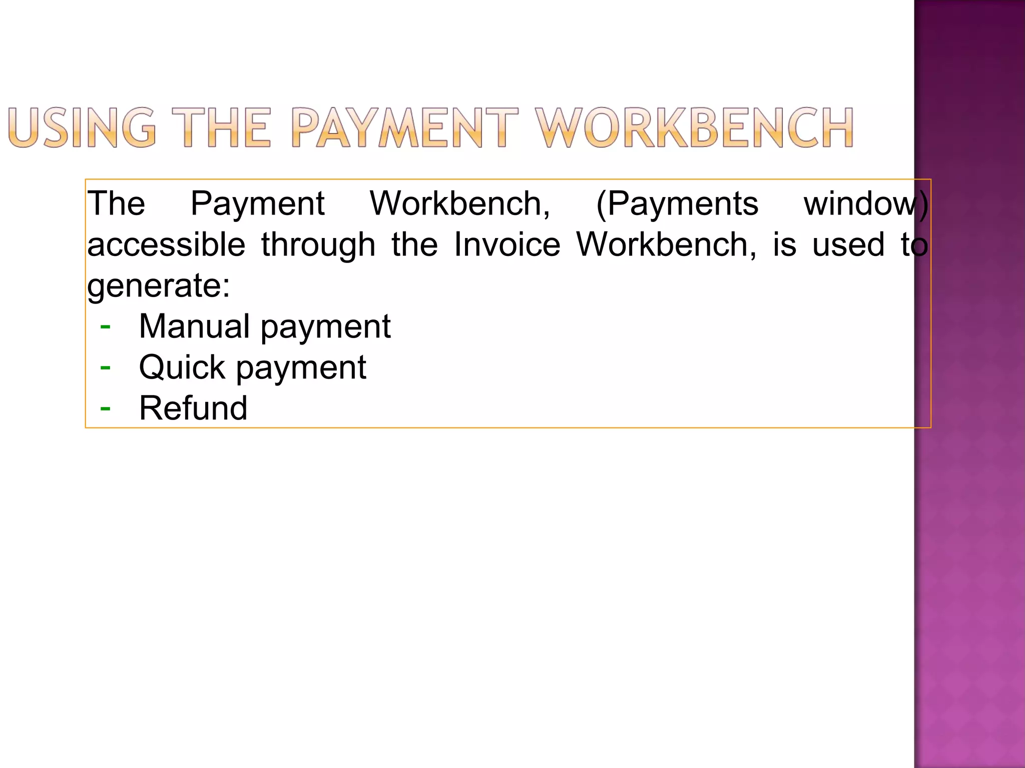 Oracle Payable Complete Business flows | PPT