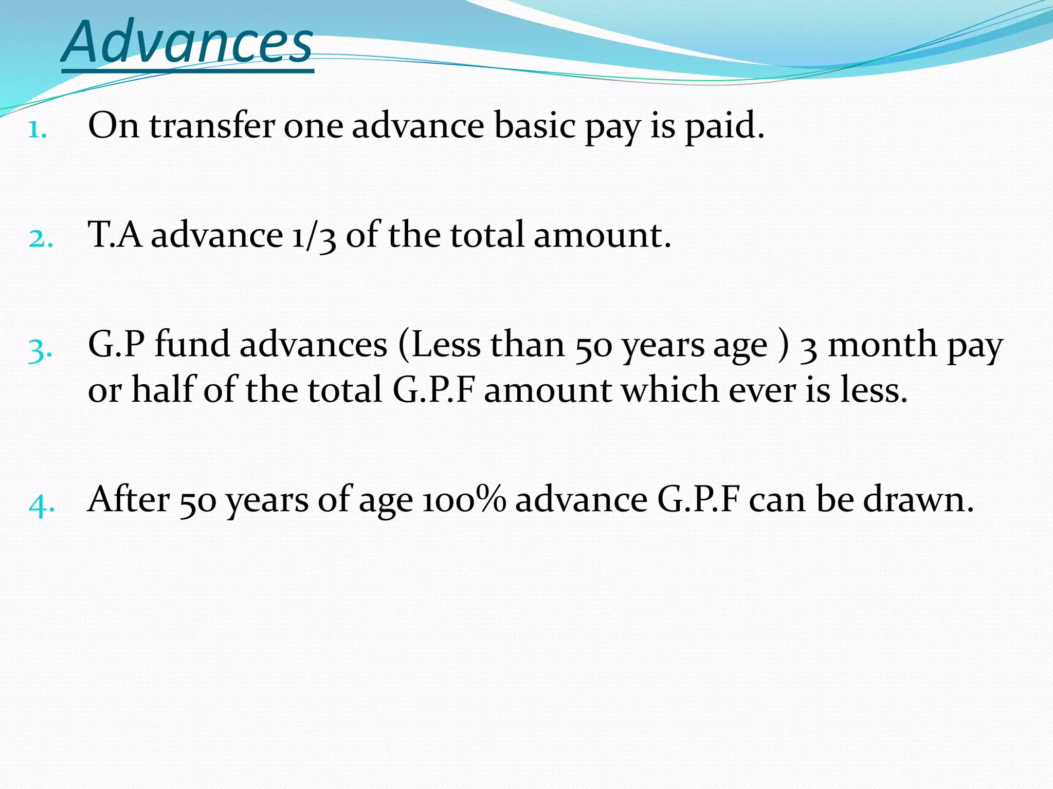 Pay allowances&advances by GOVT. of punjab | PPTX