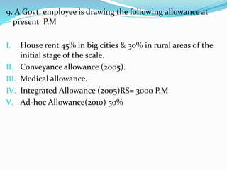 Pay allowances&advances by GOVT. of punjab | PPTX