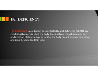 Payal food fats in human body and there request | PDF