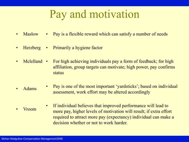 Pay and motivation.ppt