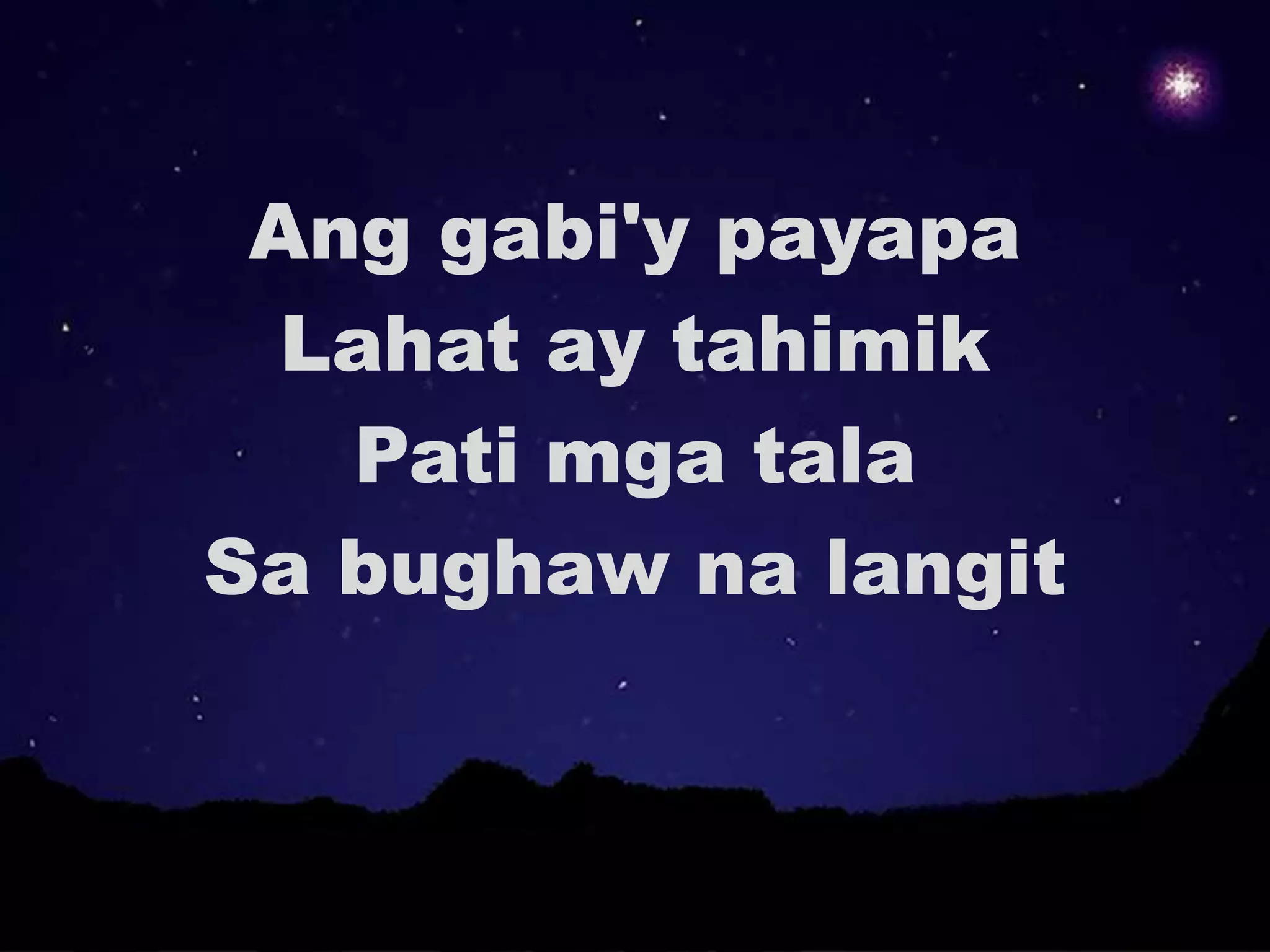 Payapang Daigdig | PPTX