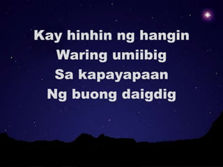 Payapang Daigdig | PPTX