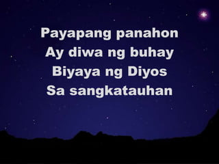 Payapang Daigdig | PPTX