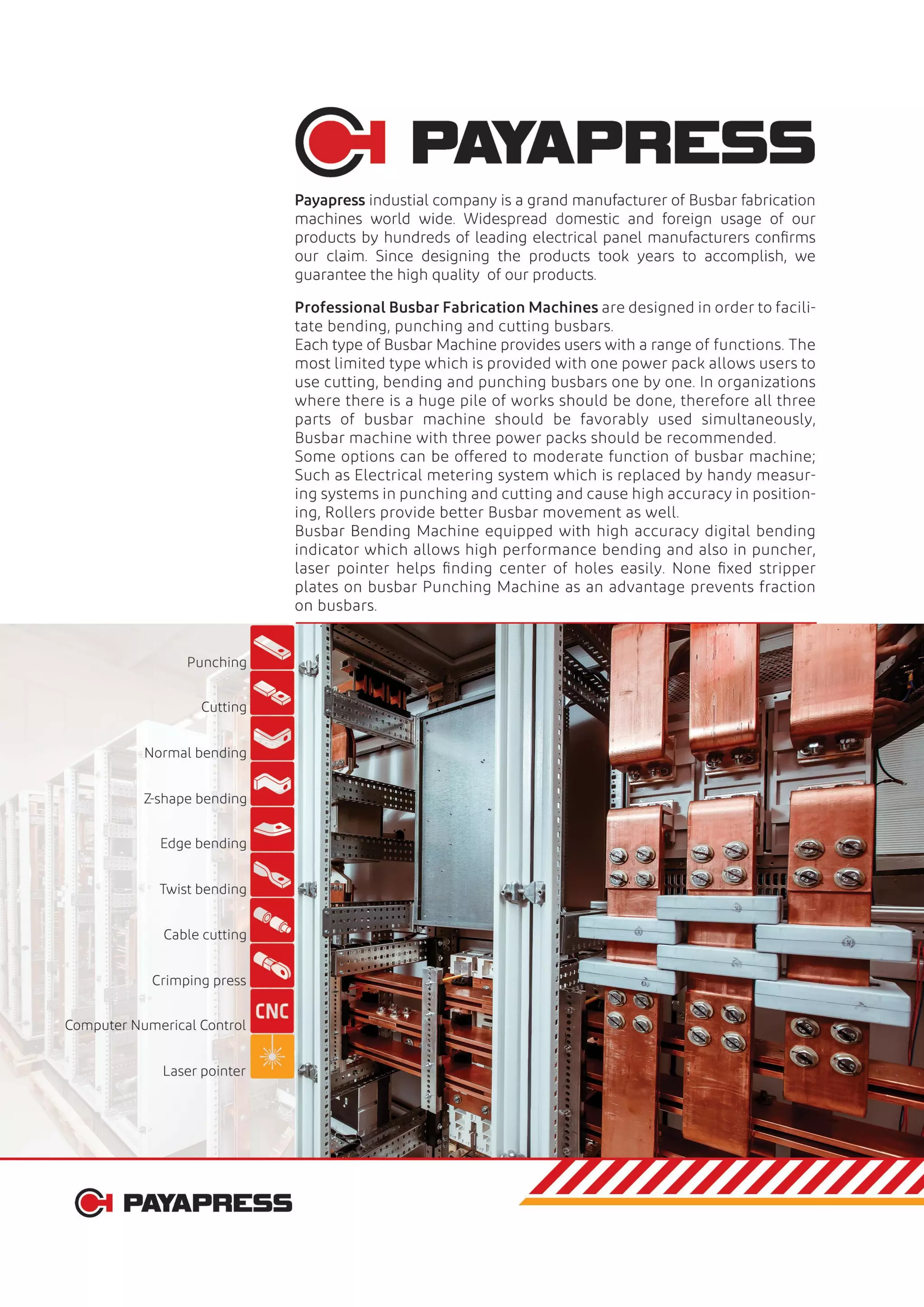 Payapress professional busbar fabrication machines | PDF | Construction ...