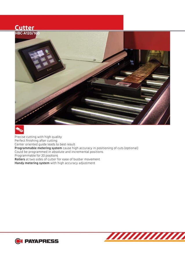 Payapress professional busbar fabrication machines | PDF