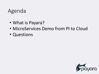 Payara Micro from Raspberry Pi to Cloud | PPTX