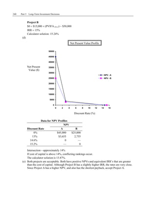 Pay back period ..chapter solution to problems... | PDF
