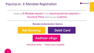 Smart Mandate Service | PDF