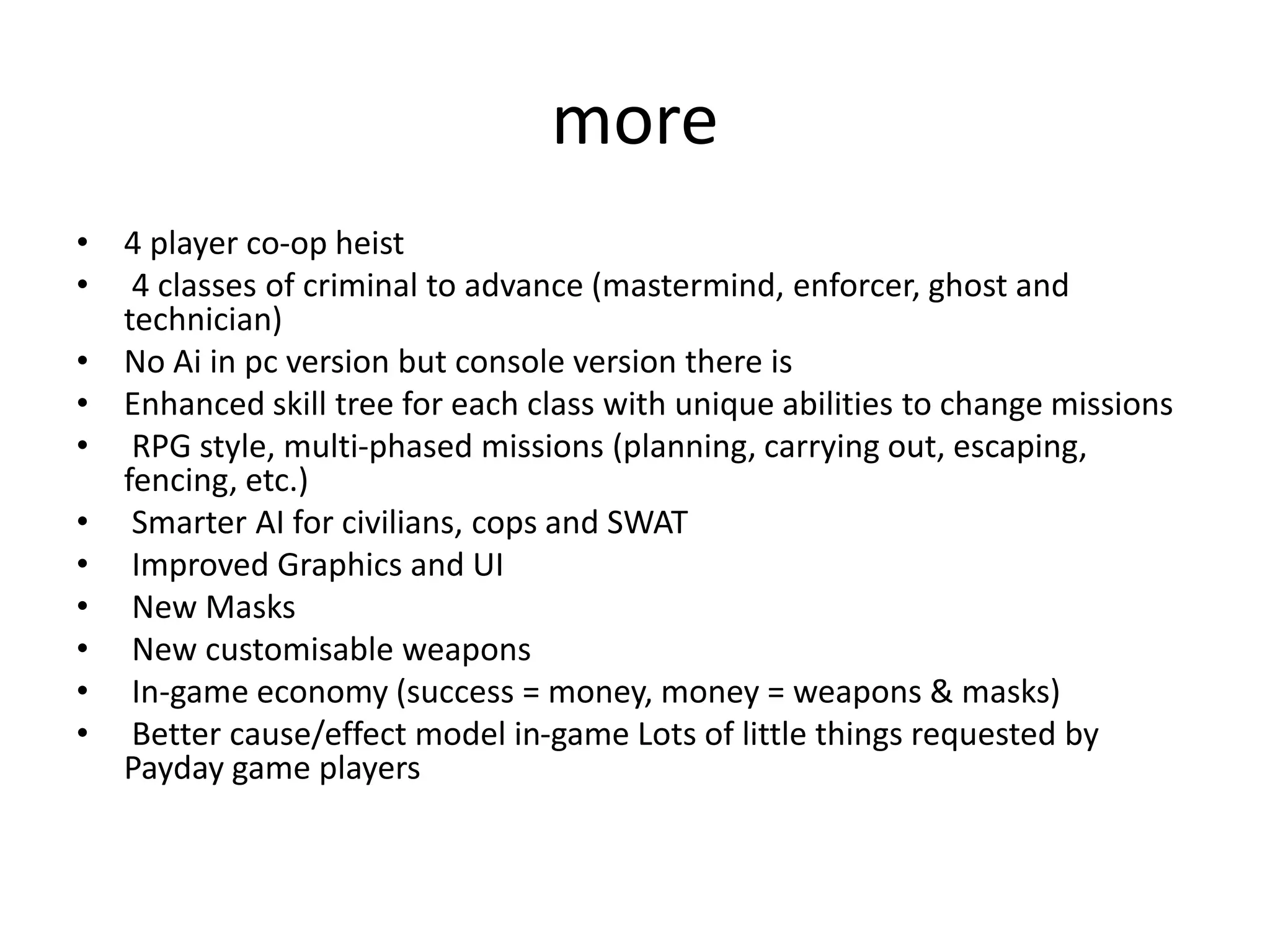 Payday2 | PPTX