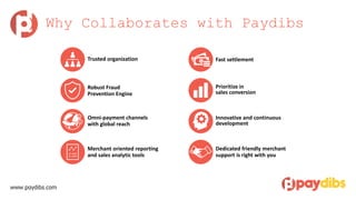 Introduction of Paydibs Checkout - Online Payment Gateway by Paydibs | PPT